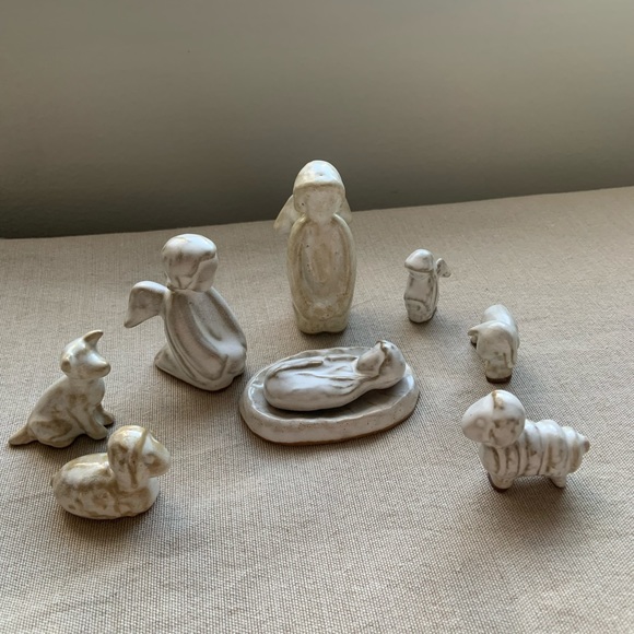 Art | Gotek Colonia Tovar Venezuelastudio Pottery Signed Nativity Set ...